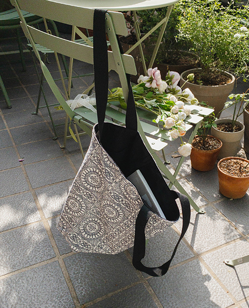 [유니크한 프렌치 에코백]